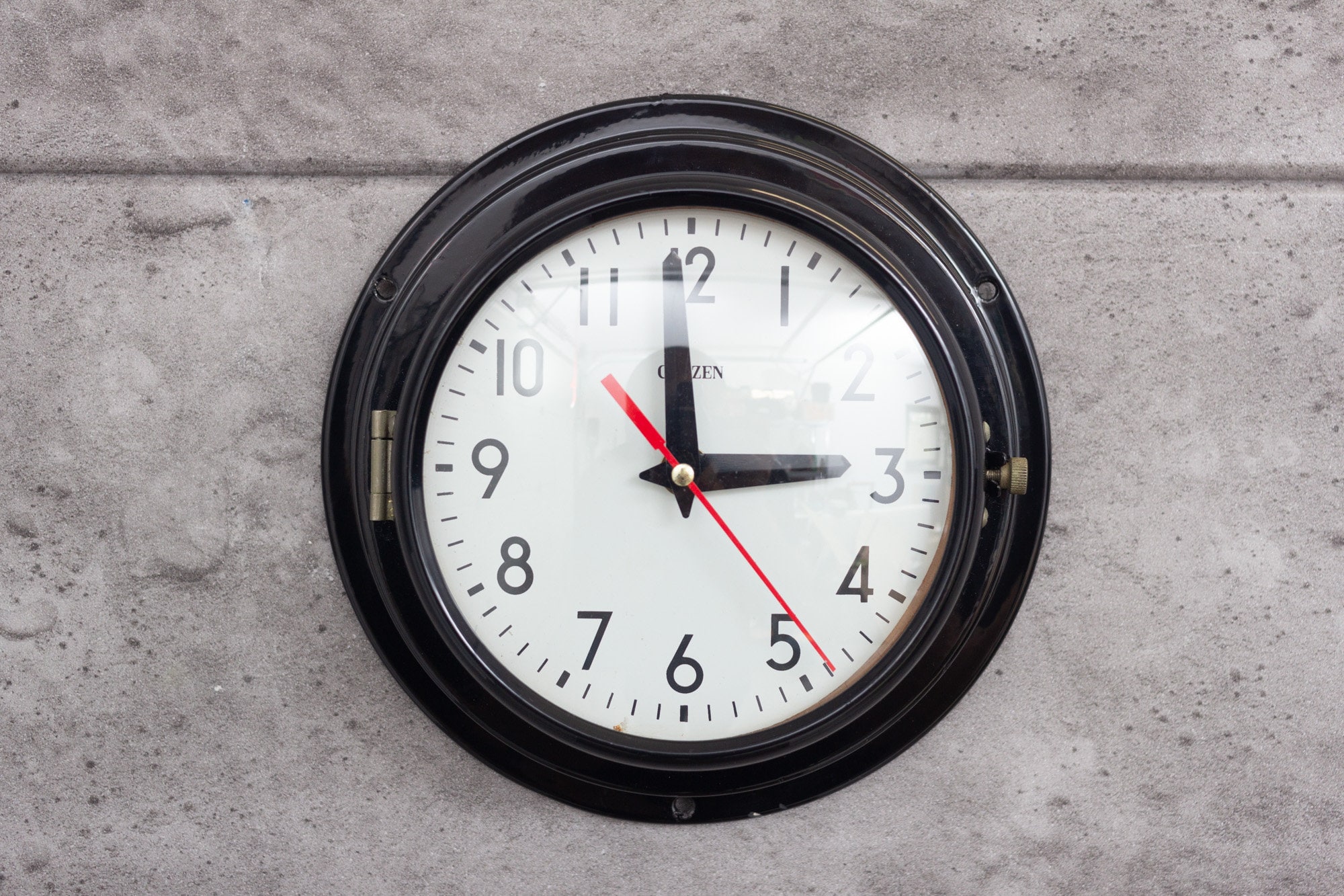Citizen Industrial Wall Clock - Etsy