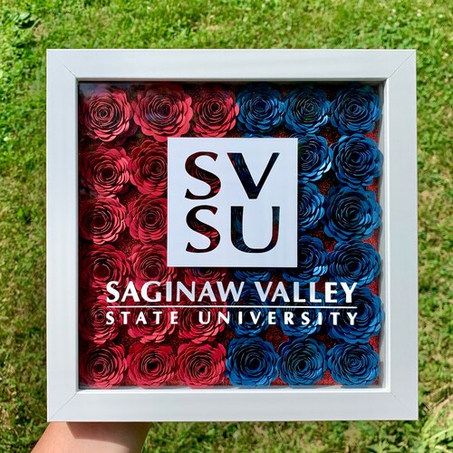 Personalized College Shadow Box L College Graduation Gift - Etsy