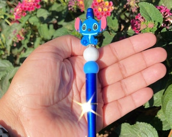 Blue Alien Pen - Etsy