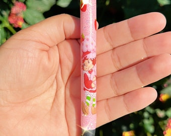 Personalized Strawberry Glitter Pen Summer Pen Nurse Pen Glitter Pen ...