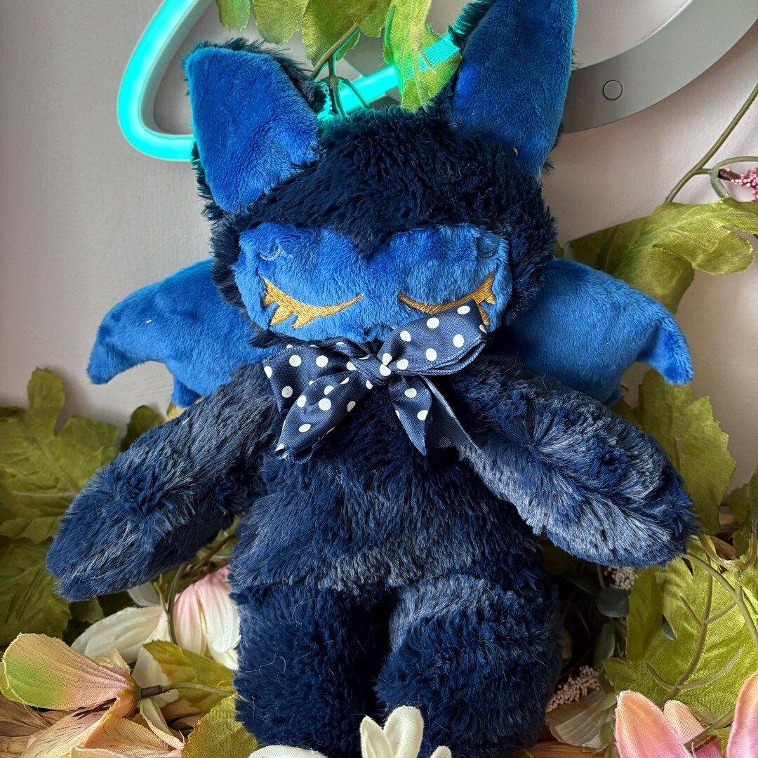 OOAK PLUSH - Rhylen the Nightfall Bat - Etsy