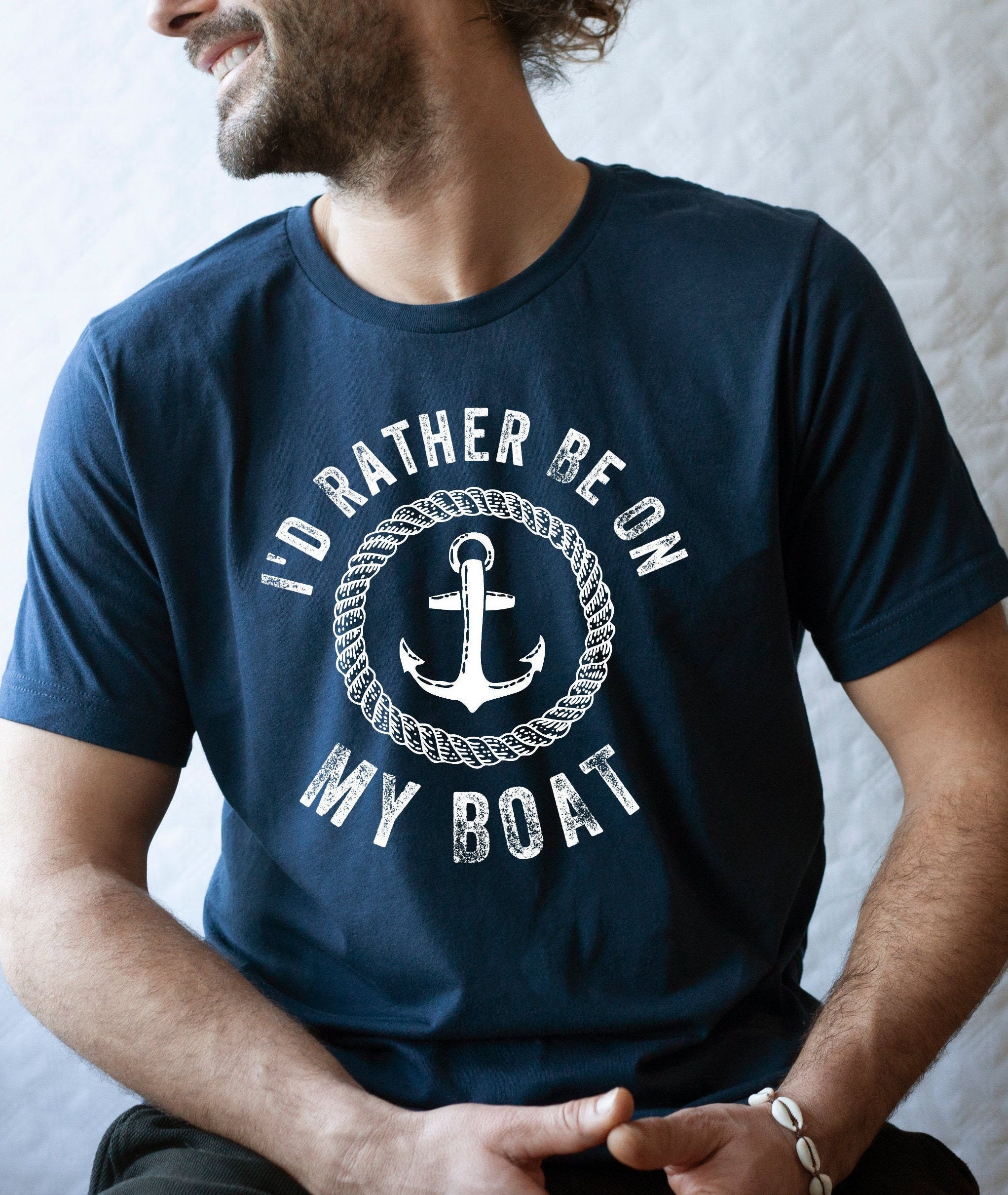 I’d Rather Be on My Boat Shirt, Funny Boater Shirt, Gift for Boating ...