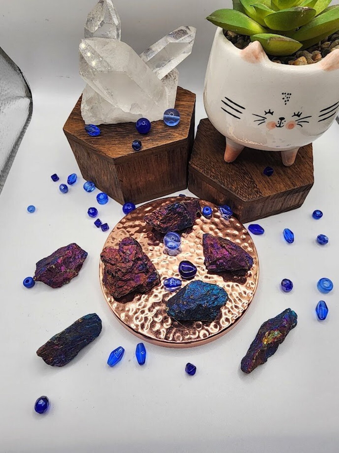 YOU PICK | Mexican Peacock Copper Specimen | Peacock Ore Specimen ...