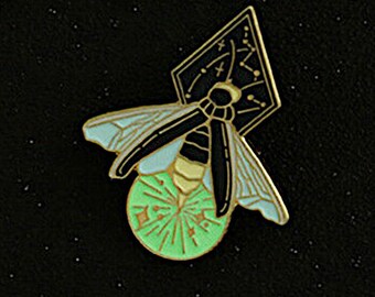 Firefly Pin - Etsy