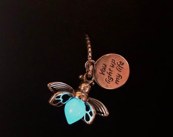Firefly Necklace - Etsy