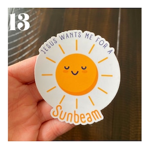 LDS Primary Die Cut Stickers- LDS Primary Gifts- LDS Baptism Gifts ...