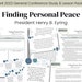 Finding Personal Peace President Eyring LDS Conference Talk April 2023 ...