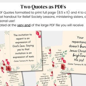 Repentance Doesn’t Burden Christ| Sister Tamara Runia| LDS General ...