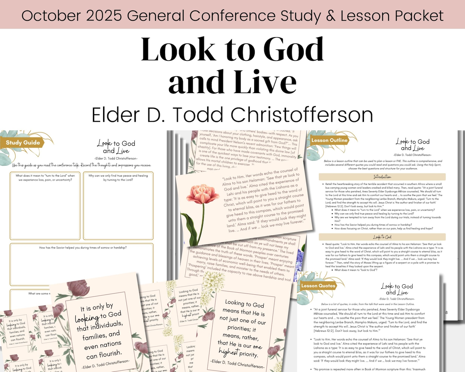 Look to God and Live| Elder D. Todd Christofferson| LDS General ...