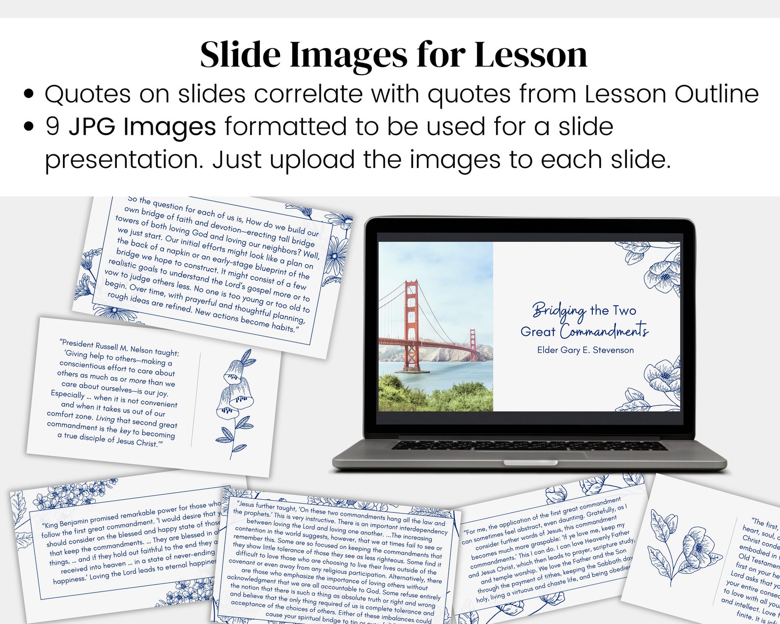 Bridging the Two Great Commandments- Elder Stevenson- LDS General ...