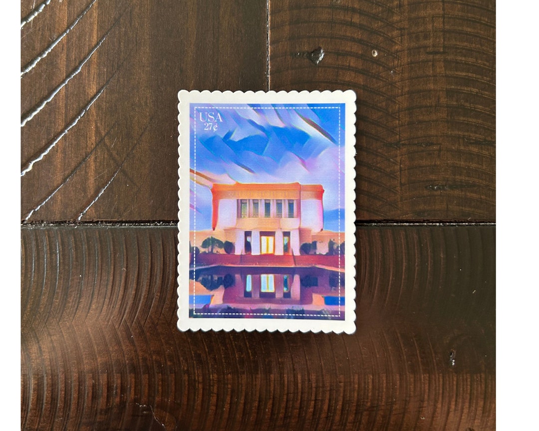 LDS Mesa Arizona Temple Die Cut Sticker Mesa Temple Sticker LDS Temple ...