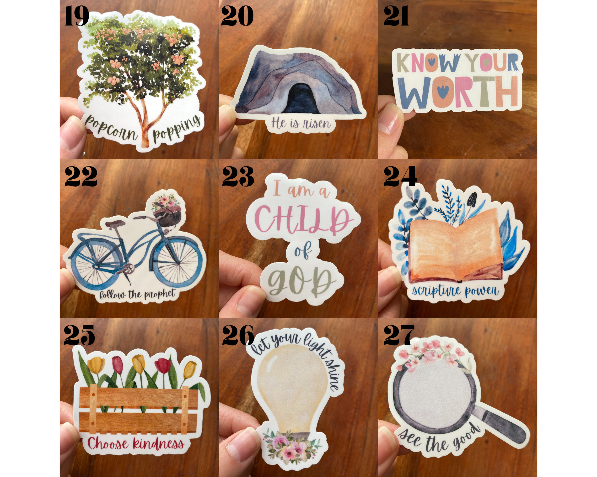 LDS Young Women Stickers - Die Cut LDS Youth Stickers- Christian ...