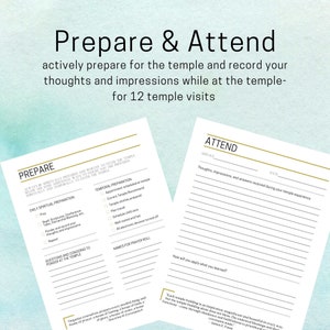 Temple Journal- LDS Temple Workbook for Youth and Adults- Digital ...