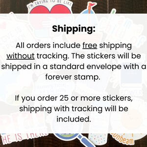 LDS Primary Die Cut Stickers LDS Primary Gifts LDS Baptism Gifts ...