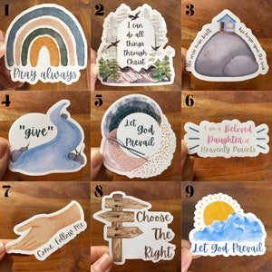 LDS Young Women Stickers - Die Cut LDS Youth Stickers- Christian ...