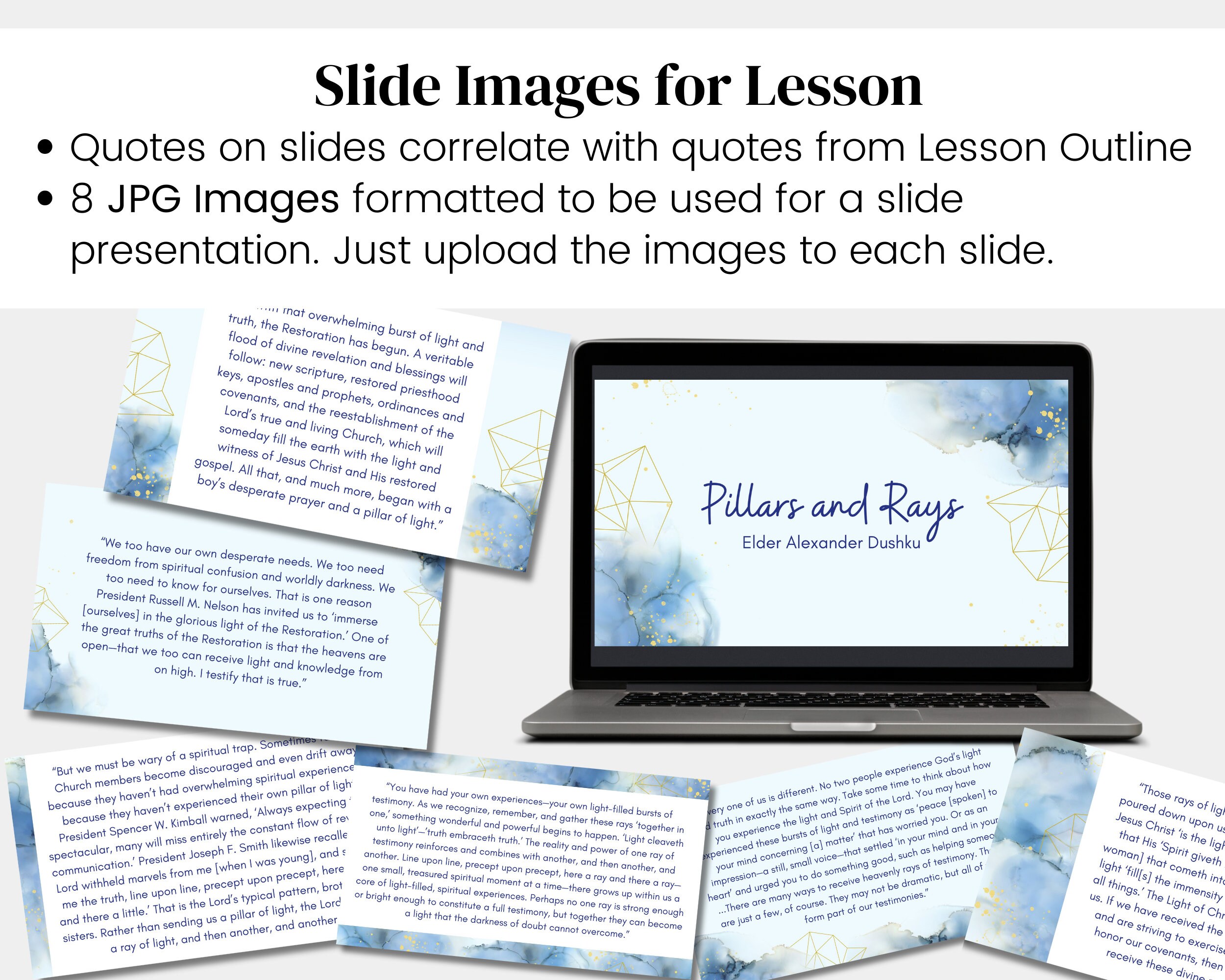 Pillars and Rays- Elder Alexander Dushku- LDS April 2024 General ...