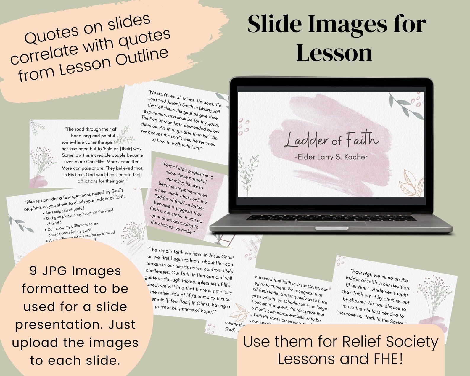 Ladder of Faith- Elder Larry S. Kacher- Conference Talk April 2022 ...