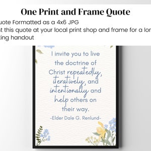 Powerful, Virtuous Cycle of the Doctrine of Christ- Elder Renlund -LDS ...