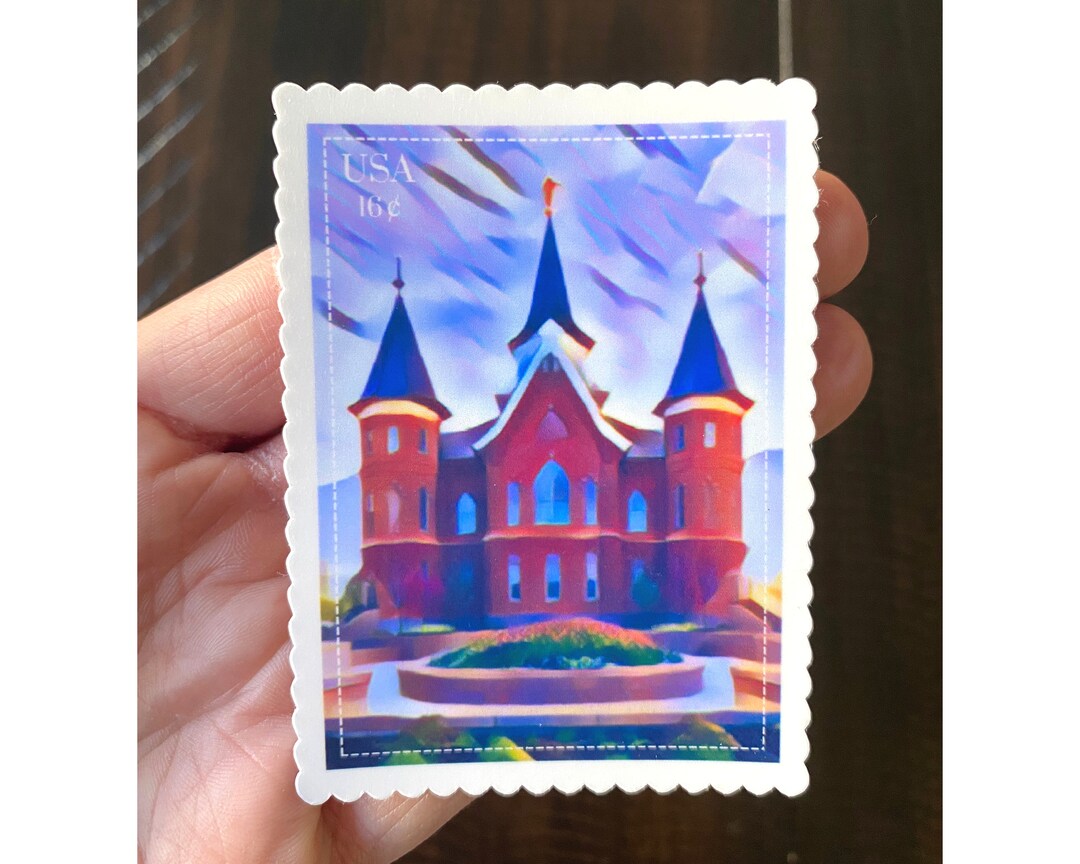 LDS Provo City Center Utah Temple Die Cut Sticker- Provo Temple Sticker ...