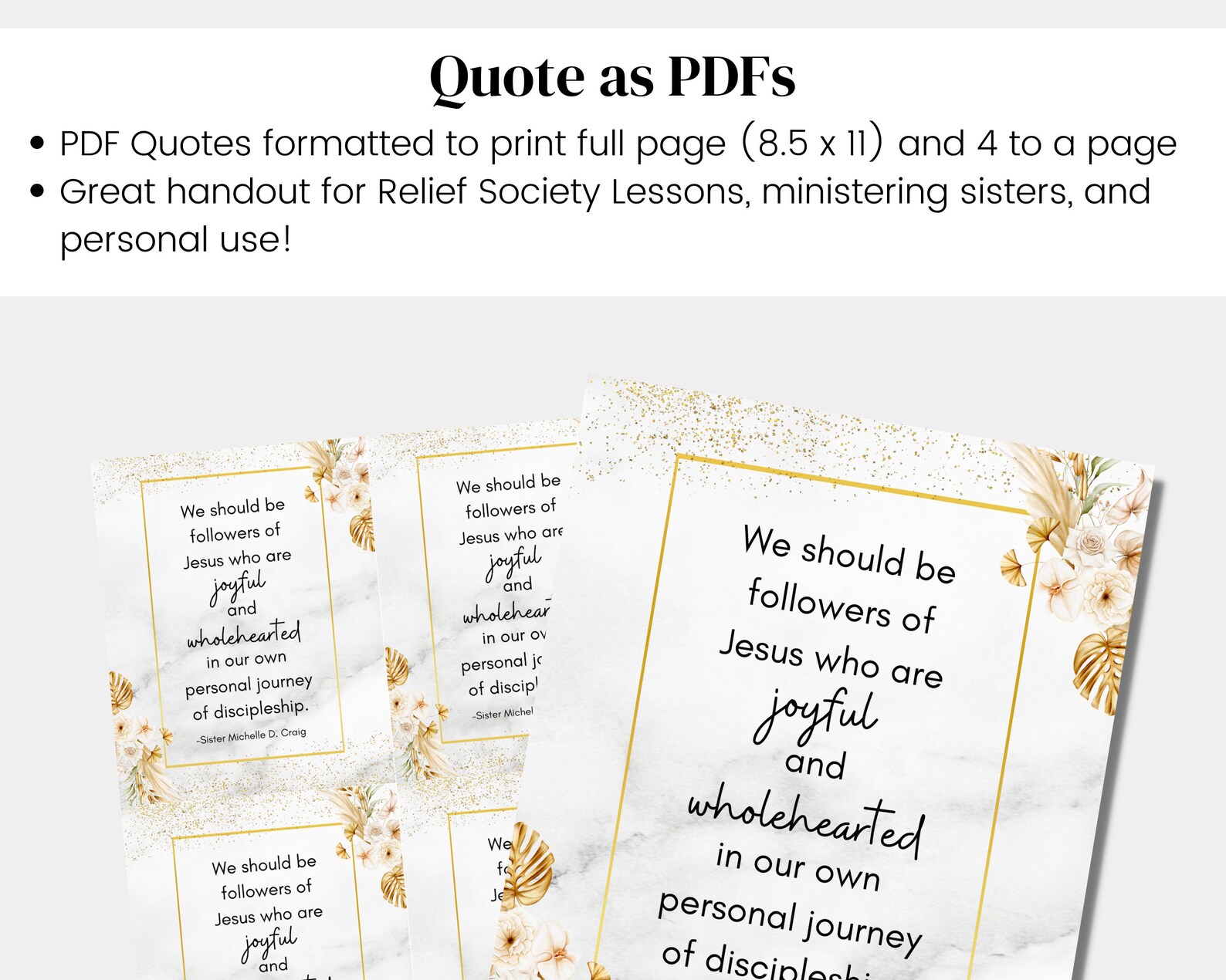 Wholehearted- Sister Michelle D. Craig- LDS General Conference October ...