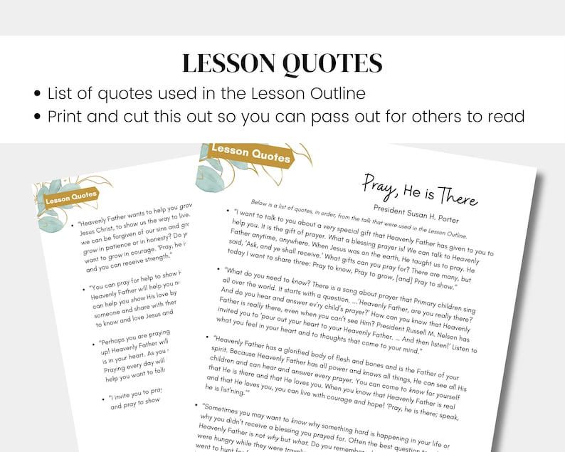 Pray, He is There- President Susan H. Porter- LDS April 2024 General ...