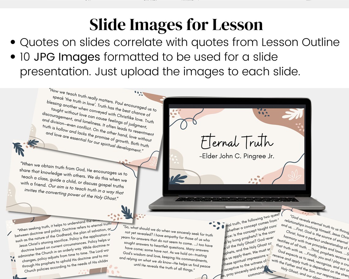 Eternal Truth- Elder John C. Pingree Jr.- General Conference Talk Oct ...