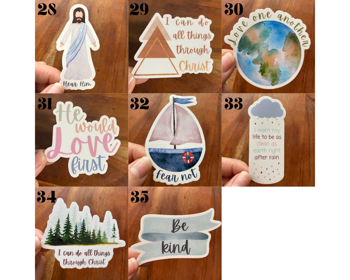 LDS Young Women Stickers Die Cut LDS Youth Stickers - Etsy