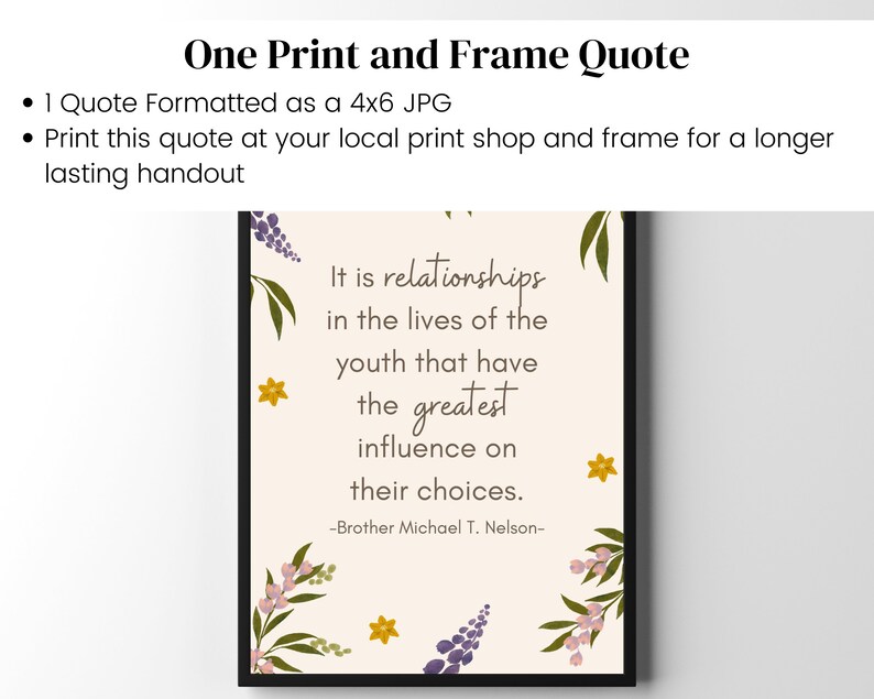 In Support of the Rising Generation- Brother Michael T. Nelson -LDS ...
