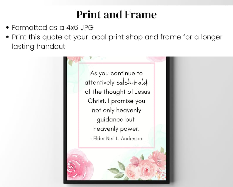 My Mind Caught Hold Upon This Elder Andersen Conference Talk April 2023 ...