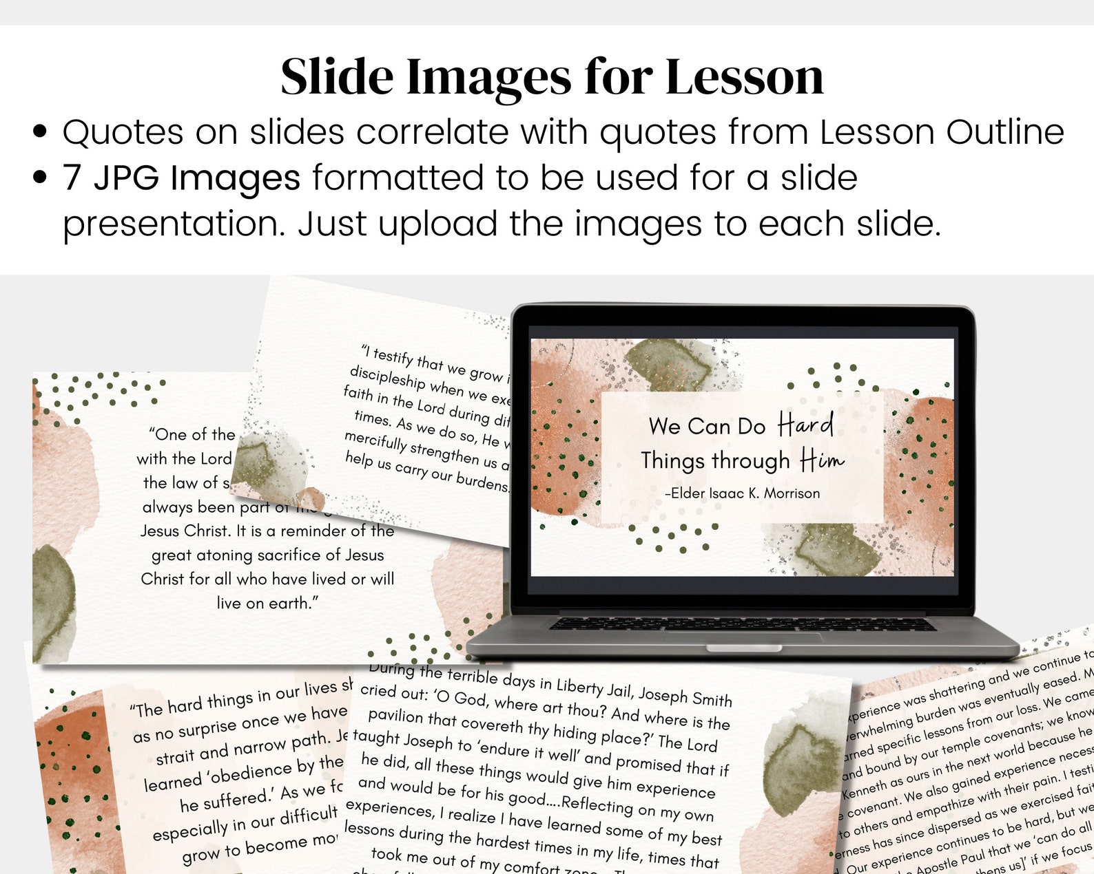 We Can Do Hard Things Through Him Elder Isaac Morrison Conference ...