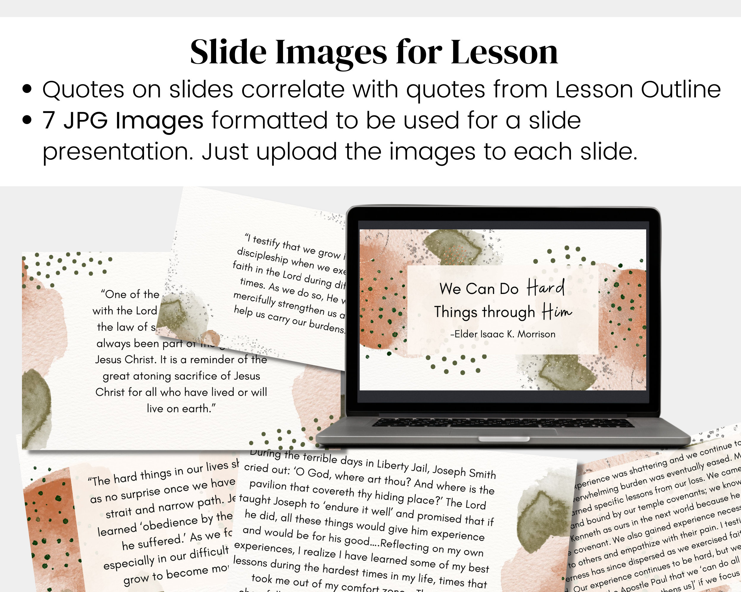 We Can Do Hard Things Through Him Elder Isaac Morrison Conference ...