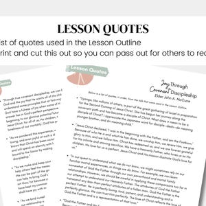 Joy Through Covenant Discipleship| Elder John A. Mccune| LDS General ...