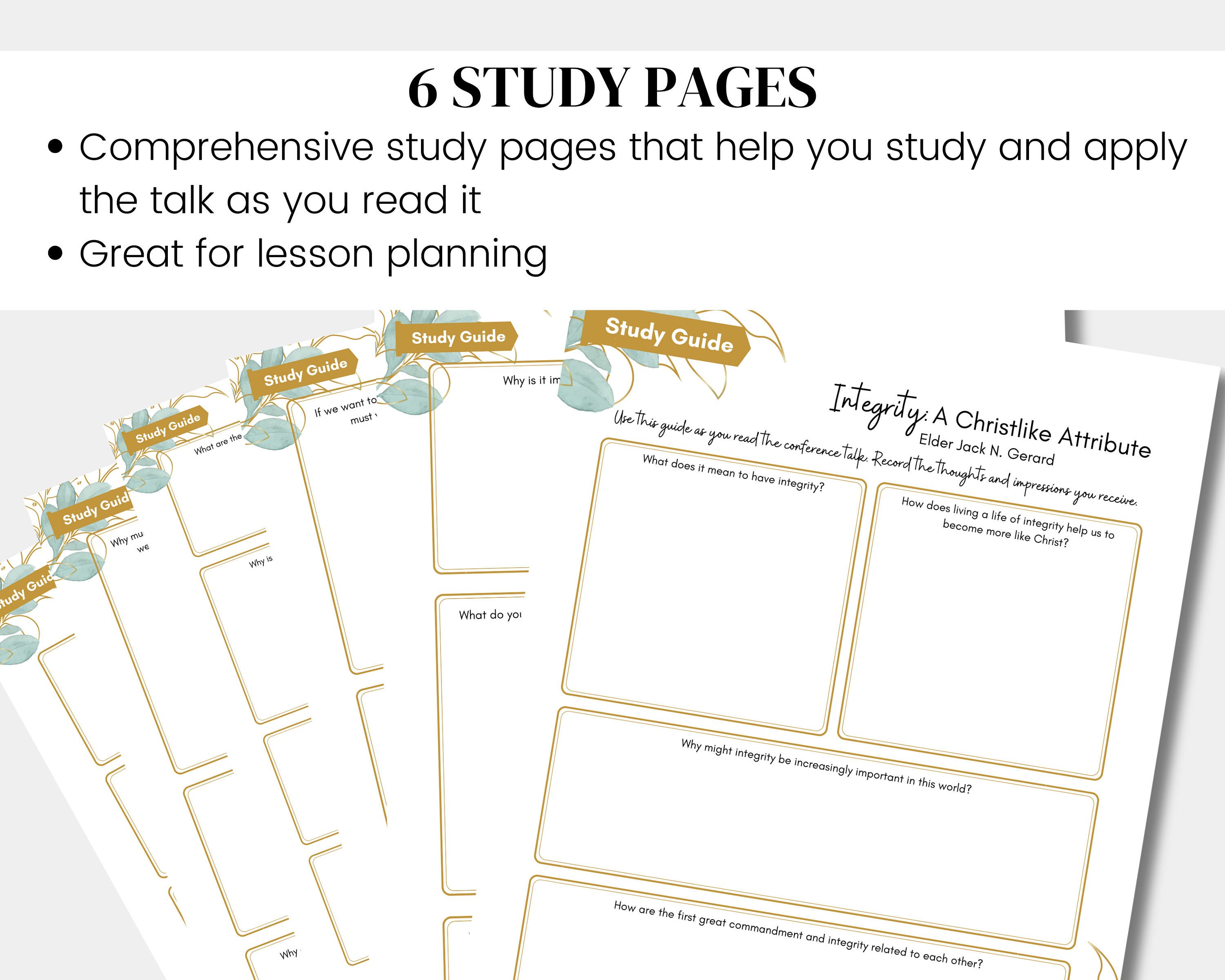 Integrity: A Christlike Attribute- Elder Jack N. Gerard- LDS General ...