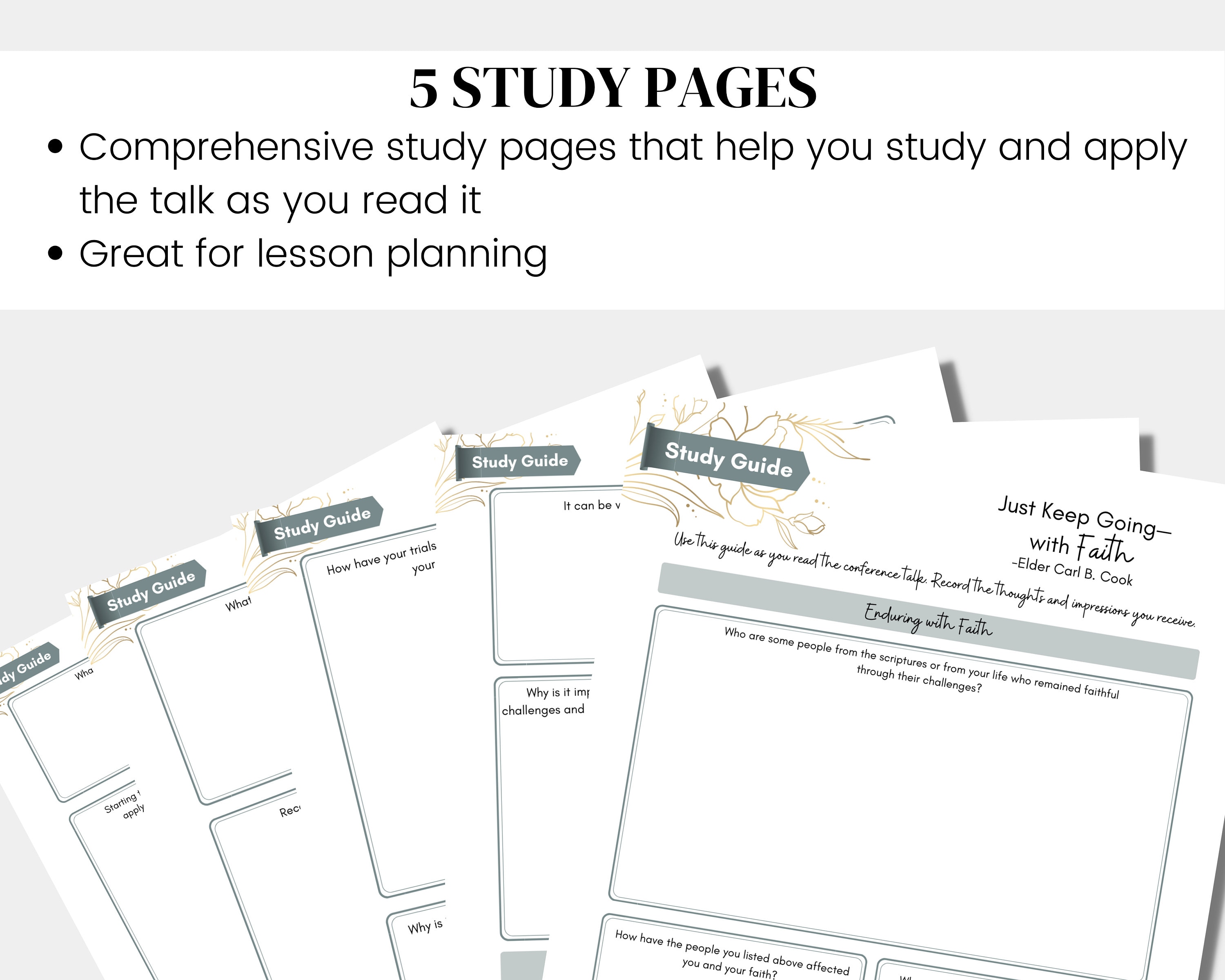 Just Keep Goingwith Faith Elder Carl B. Cook Conference Talk April 2023 ...