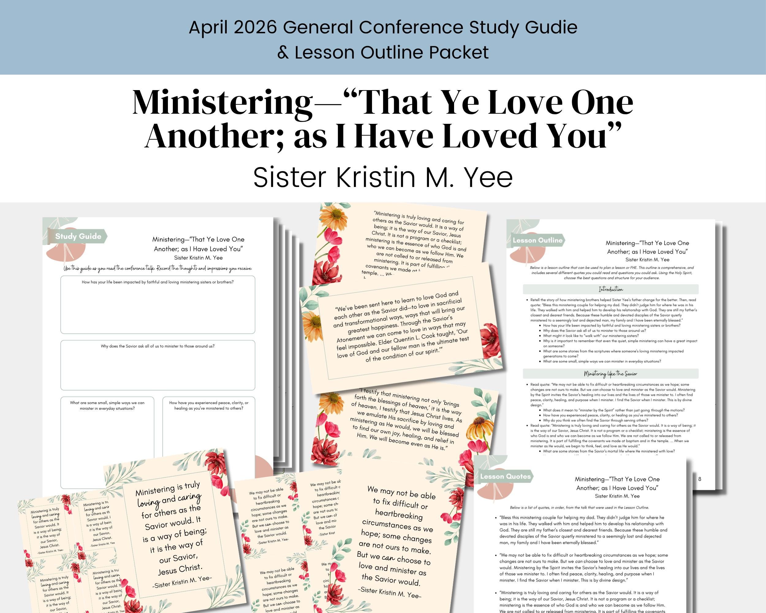 Ministering Sister Kristin M Yee April 2026 General Conference