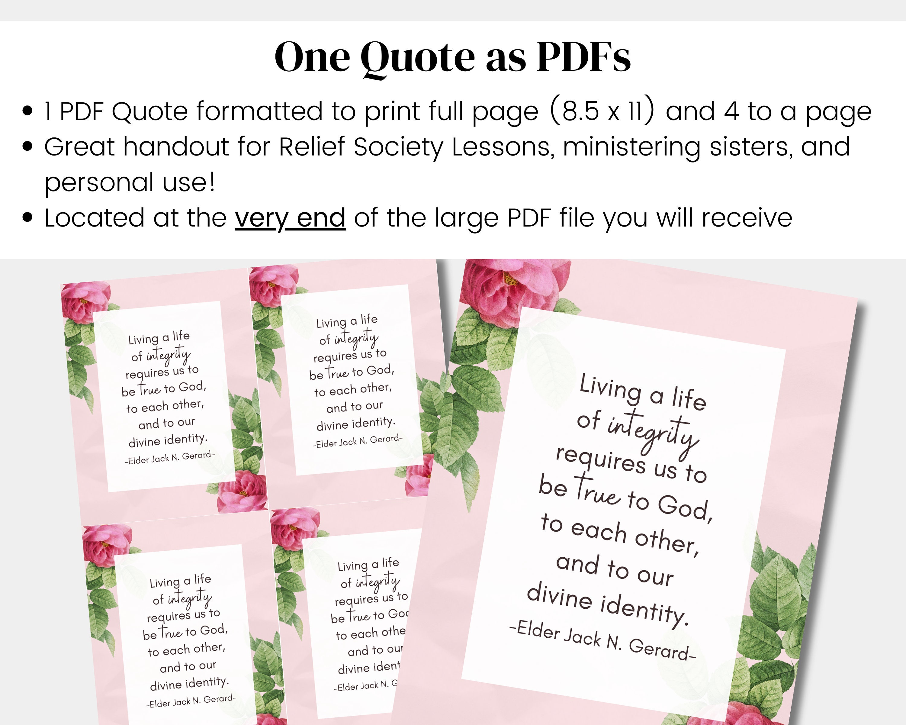 Integrity: A Christlike Attribute- Elder Jack N. Gerard- LDS General ...