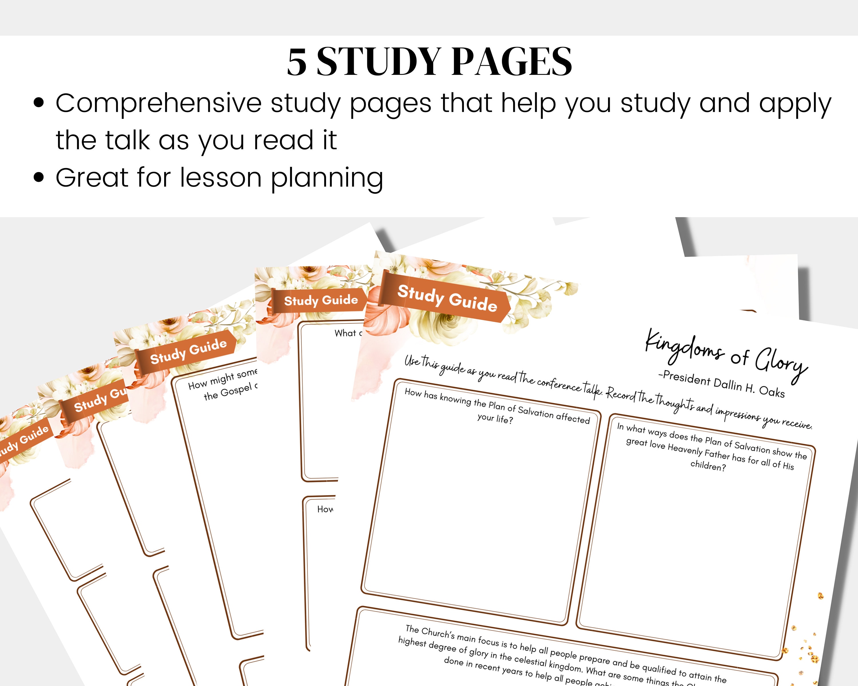 Kingdoms of Glory President Oaks General Conference Talk October 2023 ...