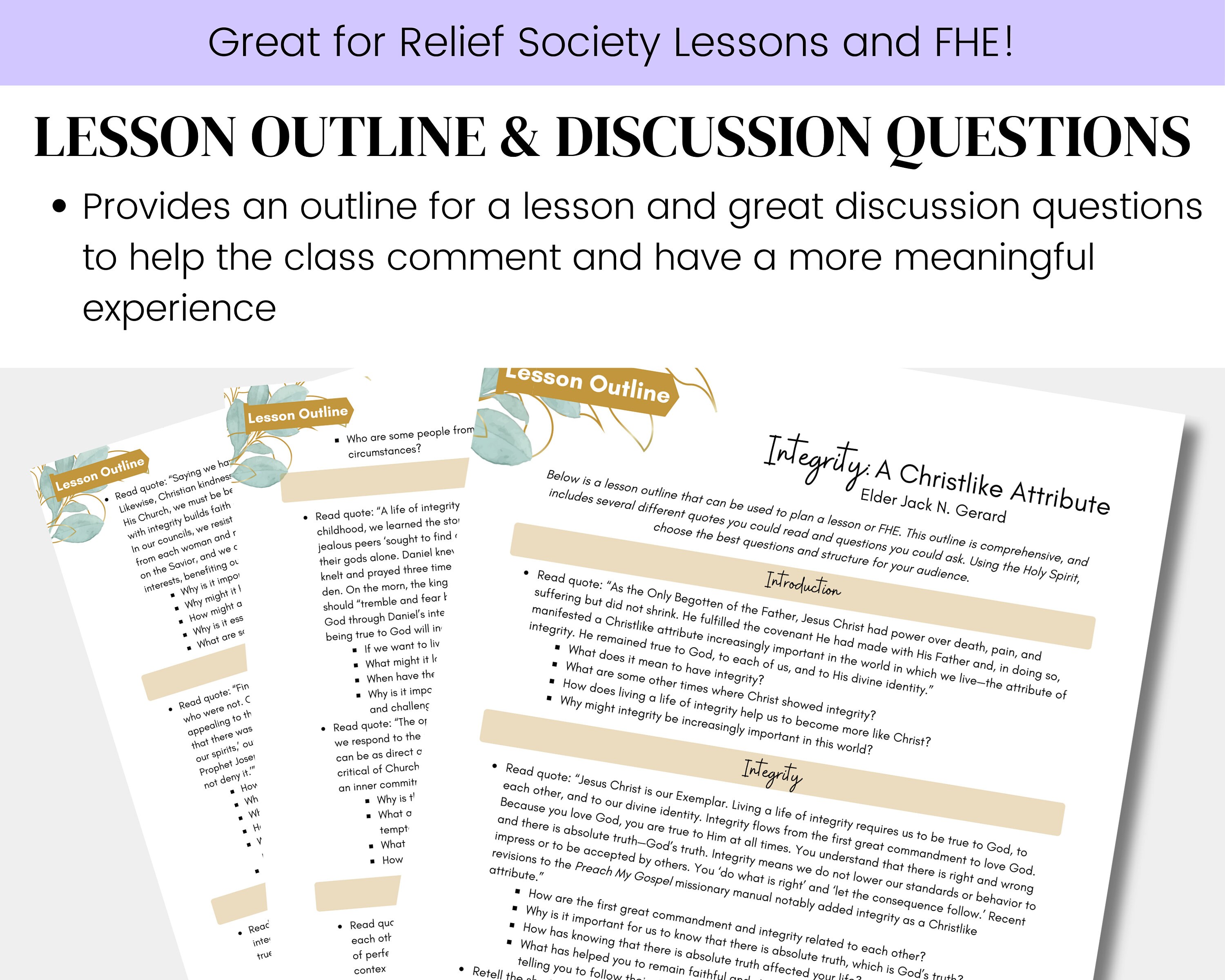 Integrity: A Christlike Attribute- Elder Jack N. Gerard- LDS General ...
