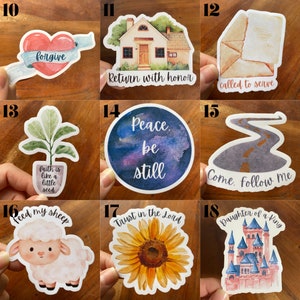 LDS Young Women Stickers - Die Cut LDS Youth Stickers- Christian ...