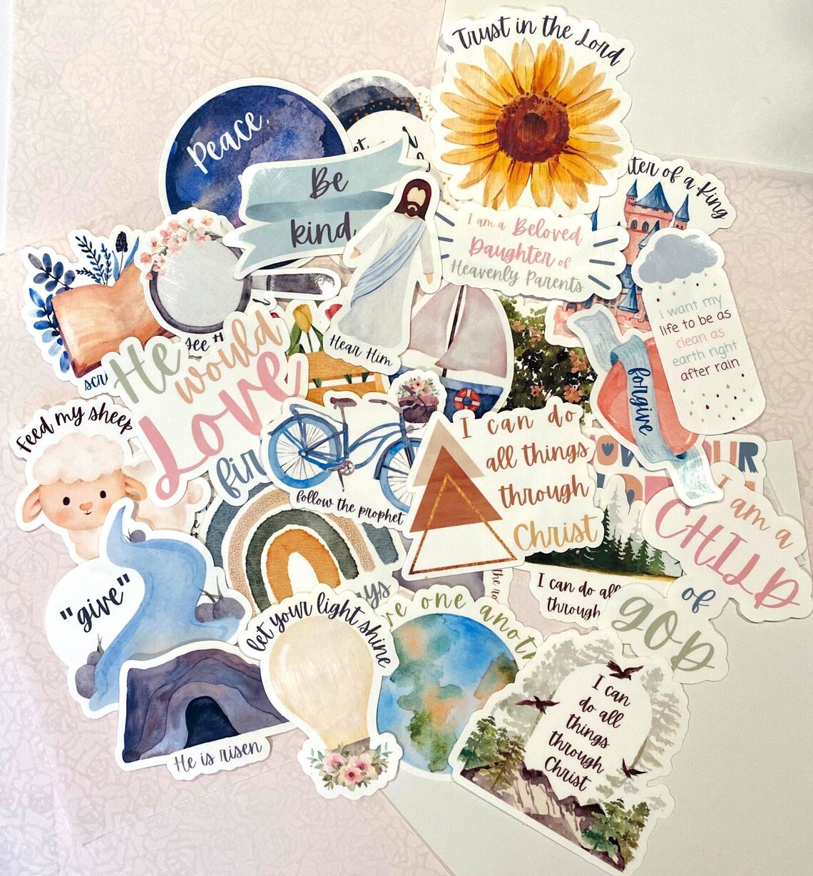 LDS Young Women Stickers Die Cut LDS Youth Stickers - Etsy