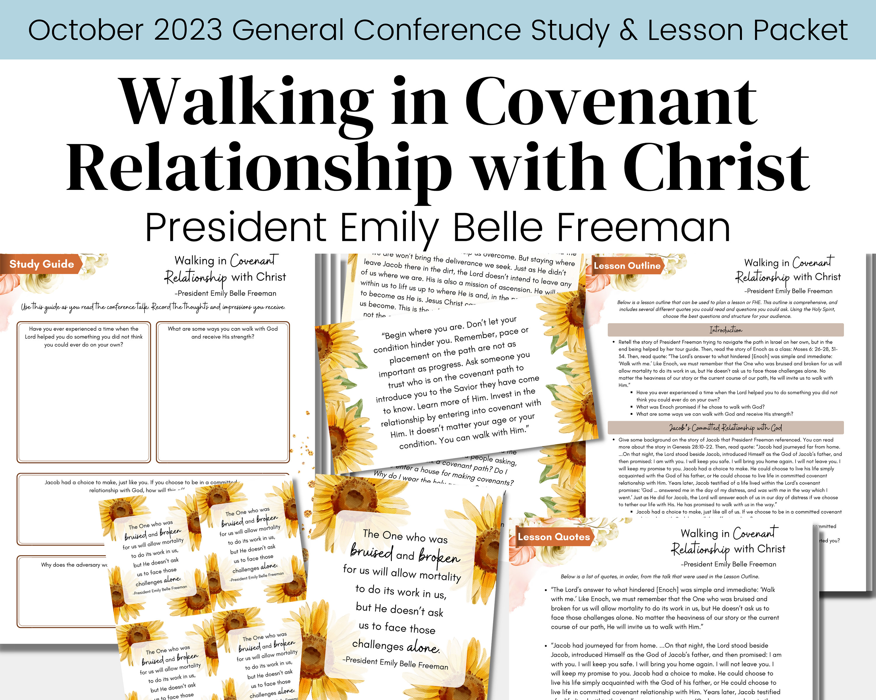 Walking in Covenant Relationship With Christ President Freeman General ...