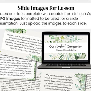 Our Constant Companion- President Eyring- General Conference Talk Oct ...