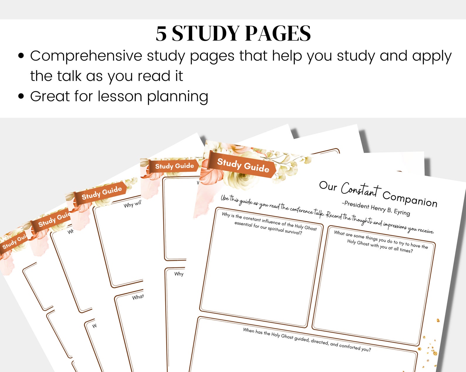 Our Constant Companion President Eyring General Conference Talk Oct ...