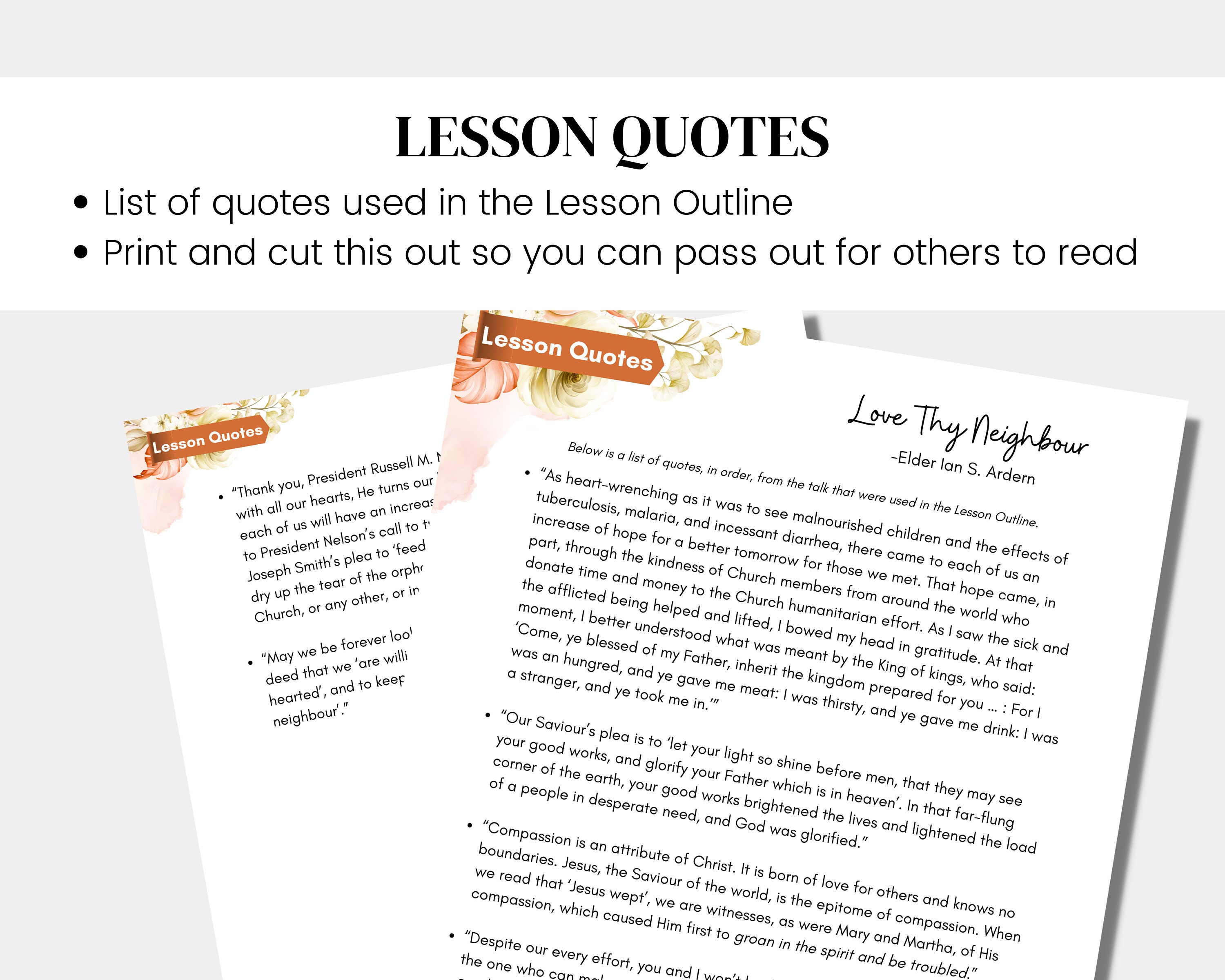 Love Thy Neighbour Elder Ian S. Ardern LDS General Conference Oct 2023 ...