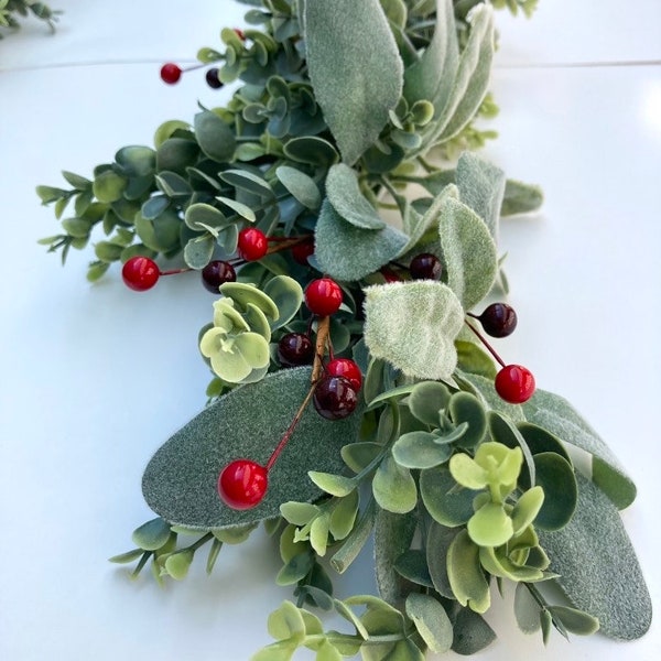 Christmas Garland for Table - Etsy