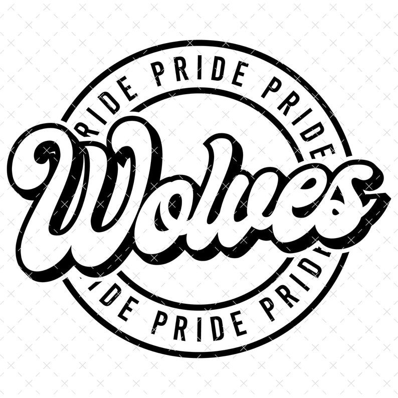 Wolves Pride DTF Transfer - Etsy