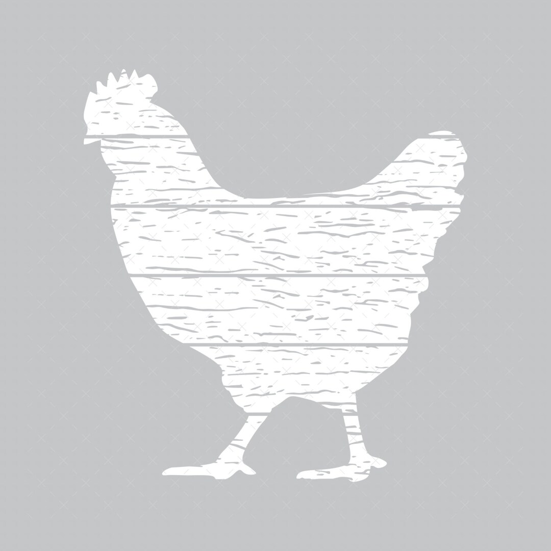 Distressed Chicken | DTF Transfer - Etsy