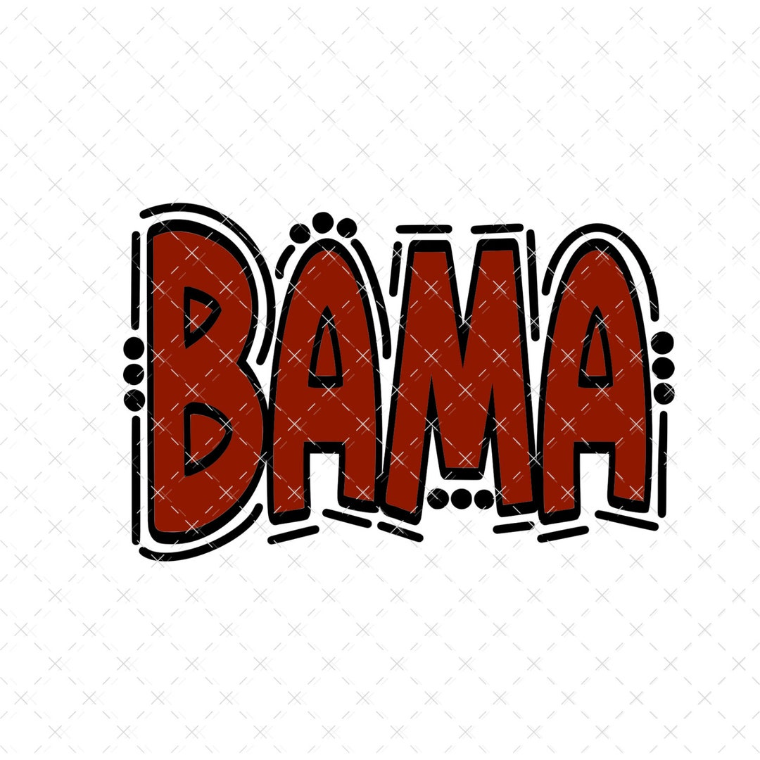 Bama Doodle | DTF Transfer - Etsy