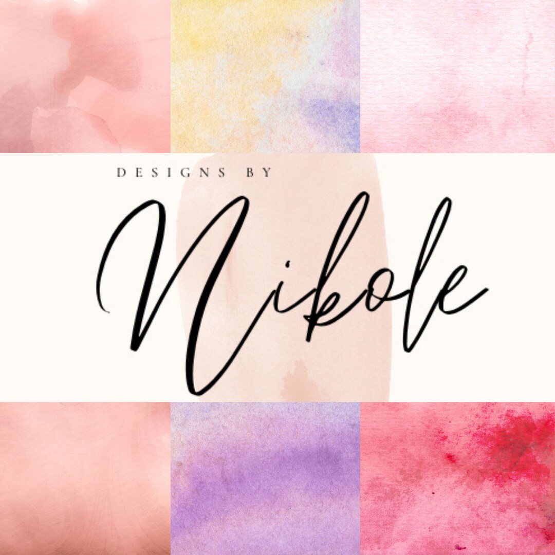Water Color Digital Paper, Water Color Digital Pattern, Water Color PNG ...