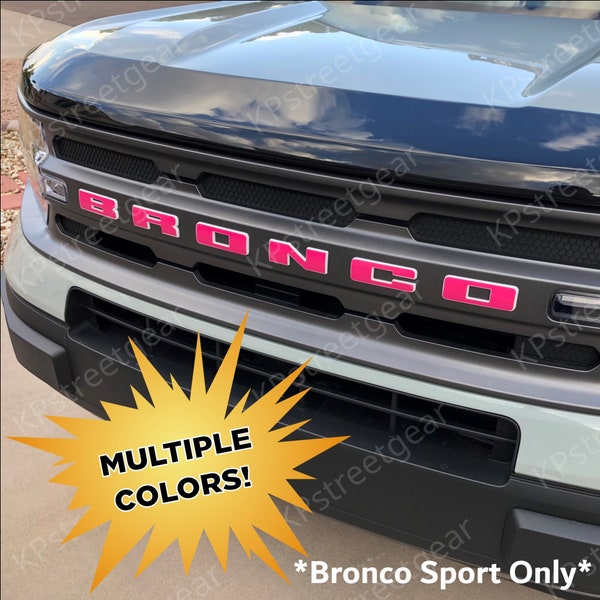 Bronco Sport Vinyl Lettering - Etsy